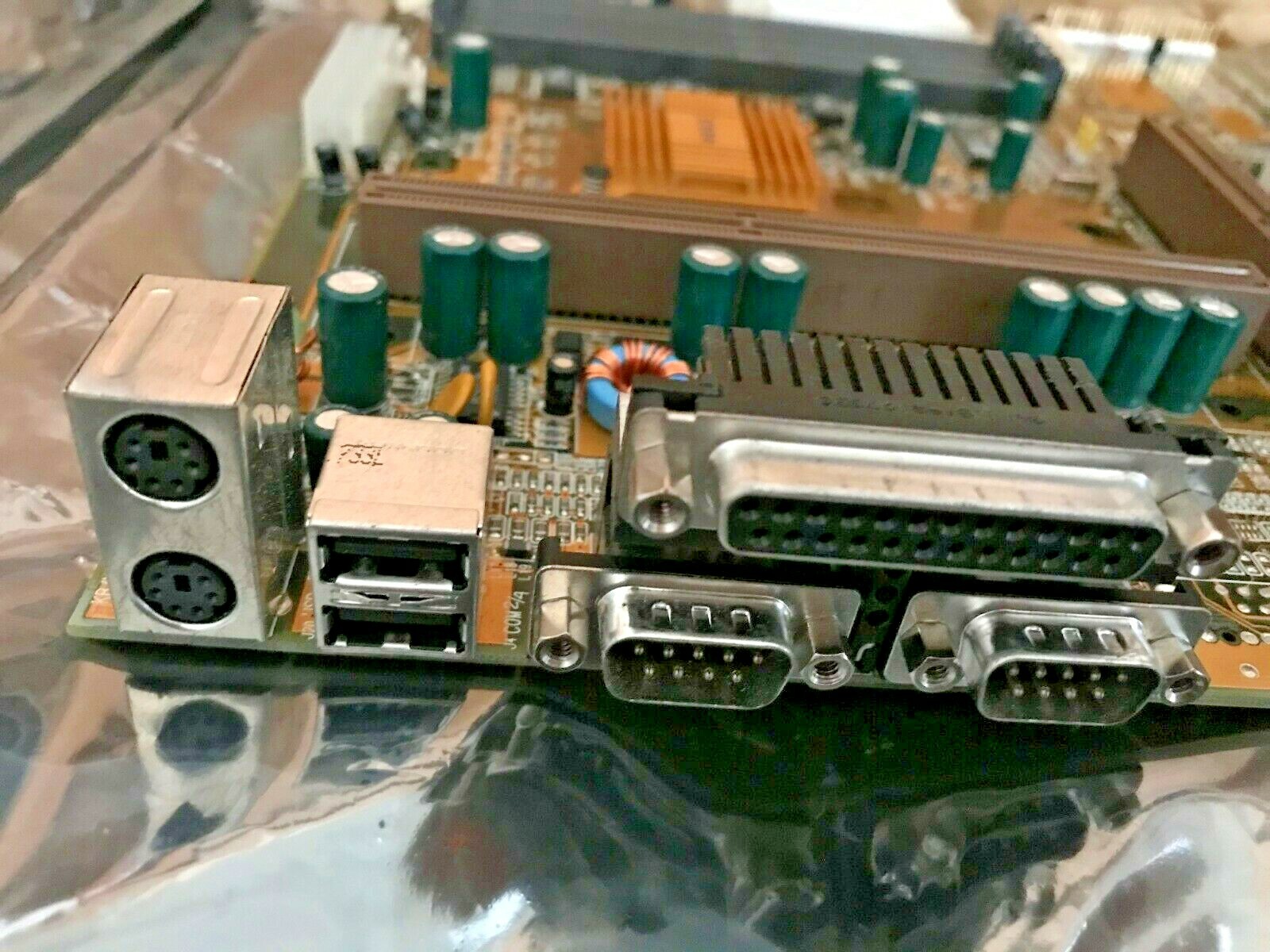 RARE VINTAGE ECS P6LX-A P2 INTEL 440LX SLOT 1 ATX MOTHERBOARD REV 1.0 ...