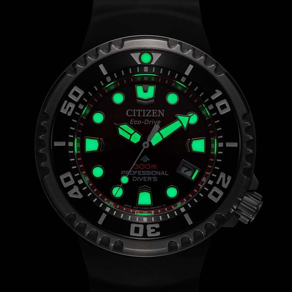 Citizen Promaster BN1024-01Z MARINE Professional Diver 300m Solar Men ...