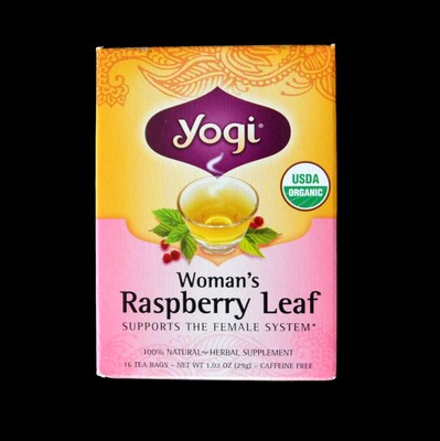 CERTIFIED ORGANIC YOGI TEA RASPBERRY LEAF FOR FEMALE SYSTEM / PREGNANCY ...