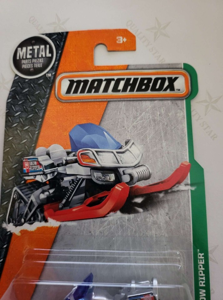 Matchbox SNOW RIPPER Black/Red | eBay