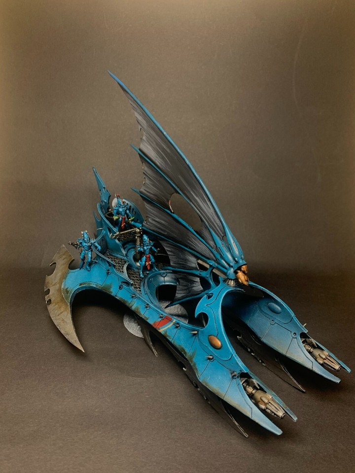 Tantalus Aeldari Corsairs painted Warhammer 40k Drukhari Ynnari ...