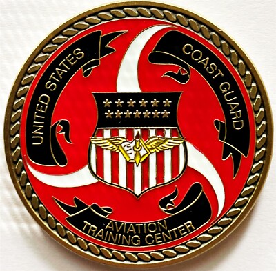 US Coast Guard Aviation Training Center challenge coin | eBay