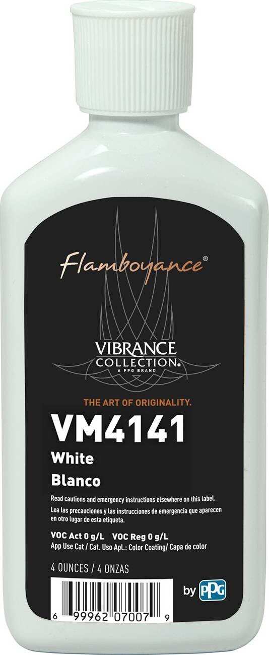 PPG+Vibrance+Collection+-+Flamboyance+VM4141+White for sale online | eBay