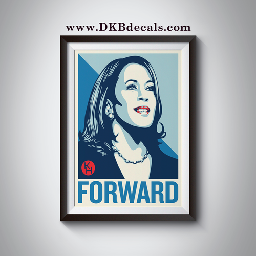 NEW - Kamala Harris "FORWARD" Campaign Poster - 13" x 19" | eBay
