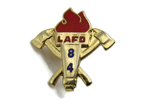 LAFD 84 Pin Gold Tone Los Angeles Fire Department | eBay