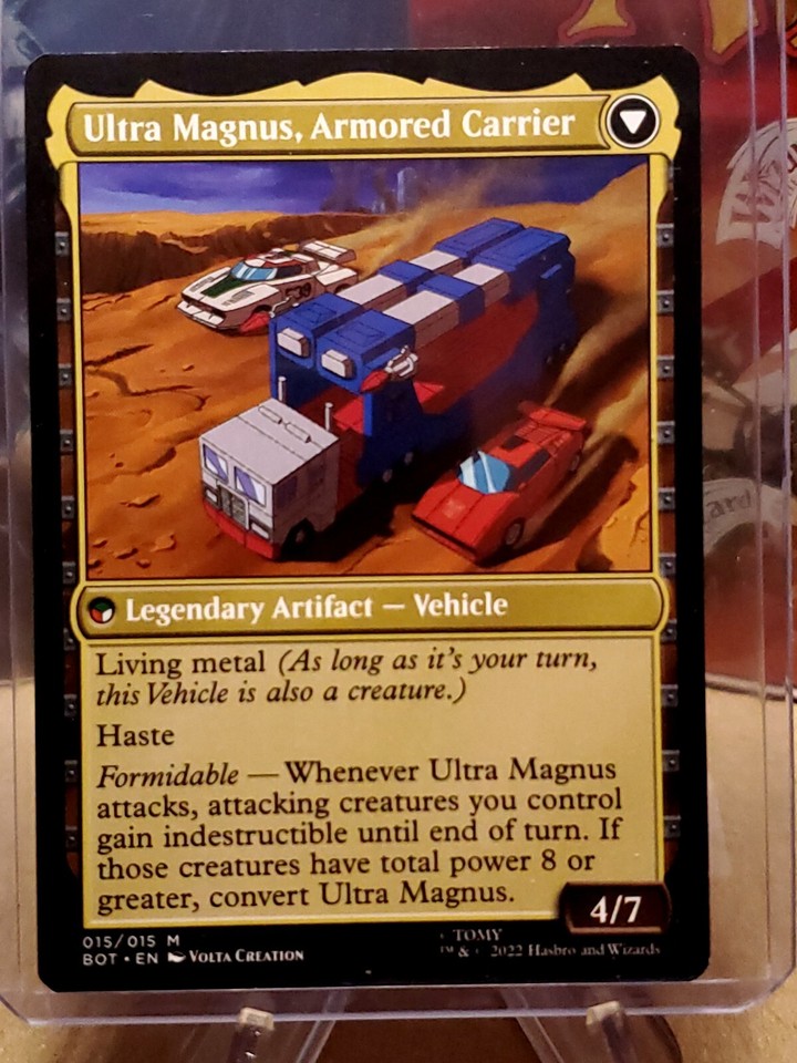 mtg Ultra Magnus, Tactician Ultra Magnus, Armored Carrier Transformers ...