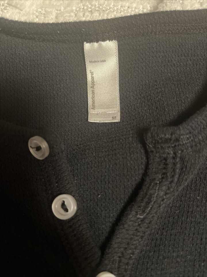 Dexter Kill Shirt Black American Apparel Henley Medium | eBay