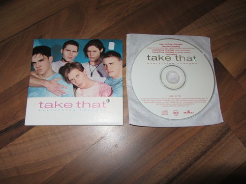 TAKE THAT Everything Changes OOP 1994 AUSTRALIAN CD single | eBay