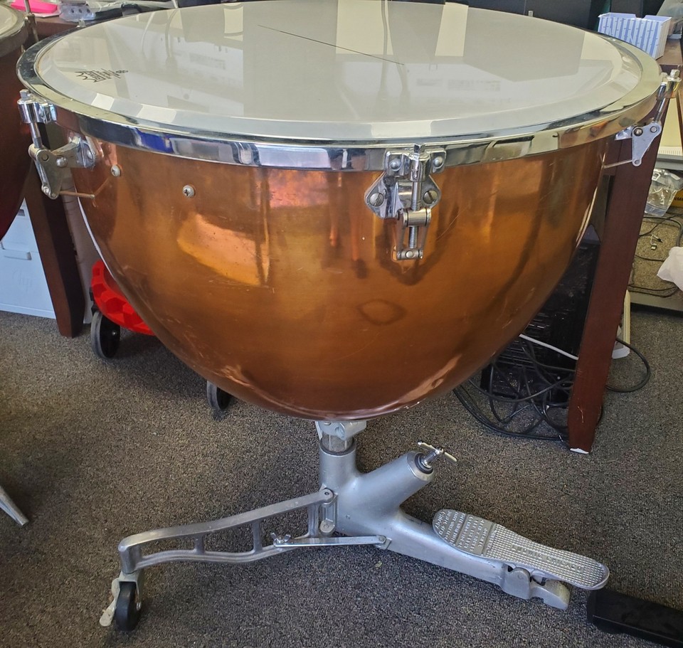Vintage Ludwig Timpani Drum with Leedy Precision Peddle 2 | eBay