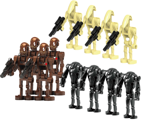 12x Custom Super / Commando/ Battle Droids - star wars lego | eBay