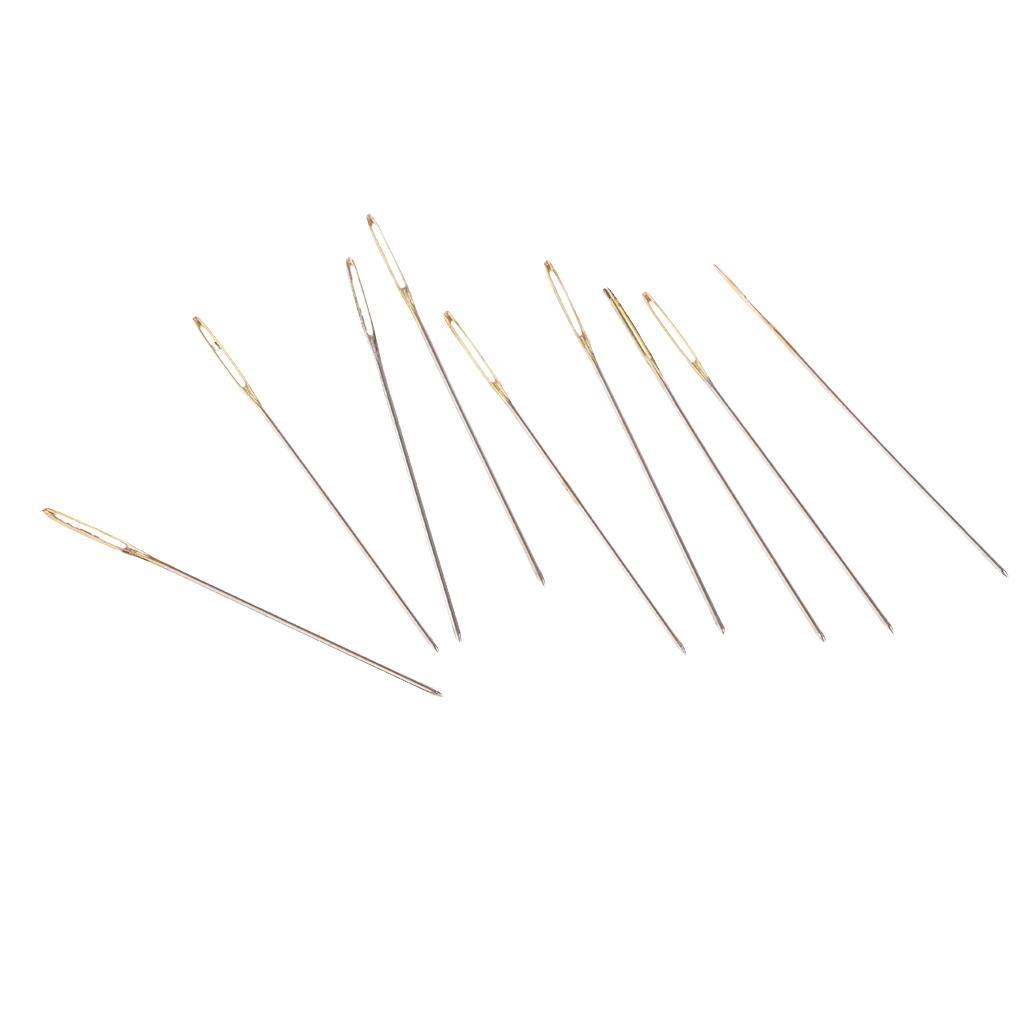 Groß Auge Hand Nadel Metall Garn Sticknadel Nähnadel Stickerei ...