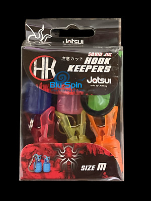 JATSUI HOOK KEEPERS SQUID JIG COPRI CORONA PER EGI 6PZ + MOSCHETTONE ...