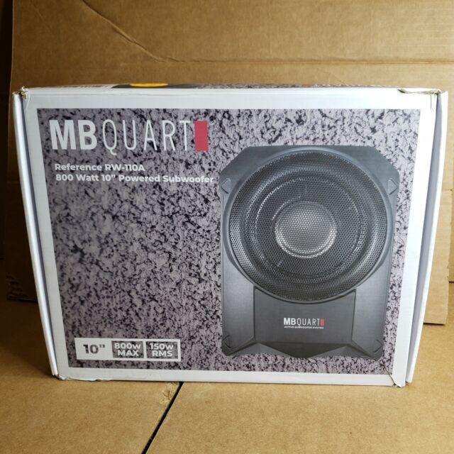 MB Quart RW-110A 800W 10" Under Seat Powered Subwoofer - Black for sale ...