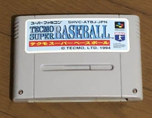 Tecmo Super Baseball (Super Nintendo Entertainment System, 1994 ...
