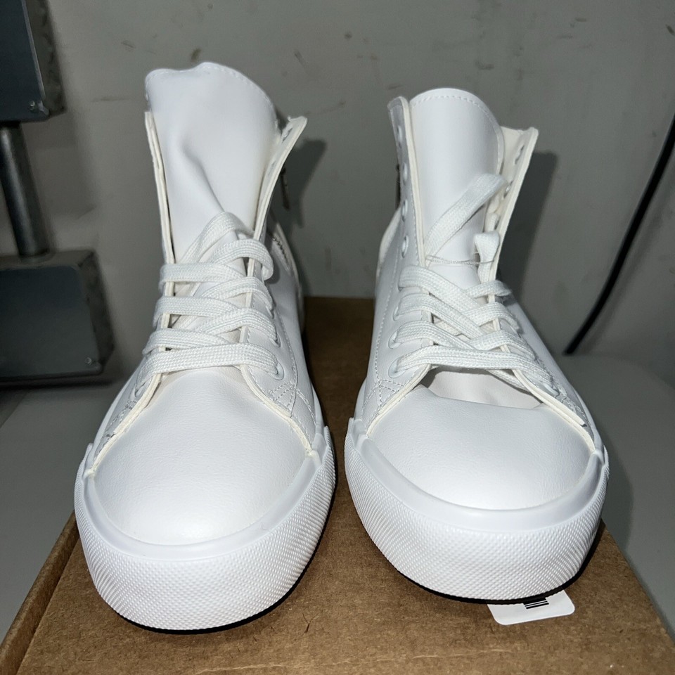 Athletic High Top ZY-K22127 Canvas Zip-Up Shoes Sneakers Womens, Size 8 ...