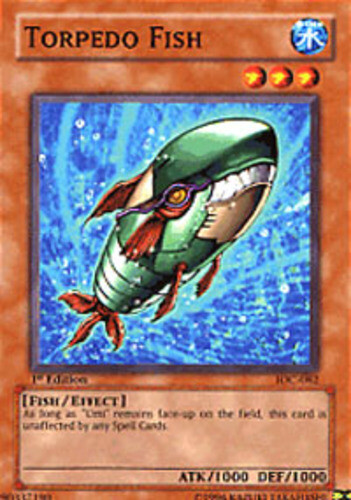 1x (P) Torpedo Fish - IOC-082 - Common - 1st Edition YuGiOh | eBay