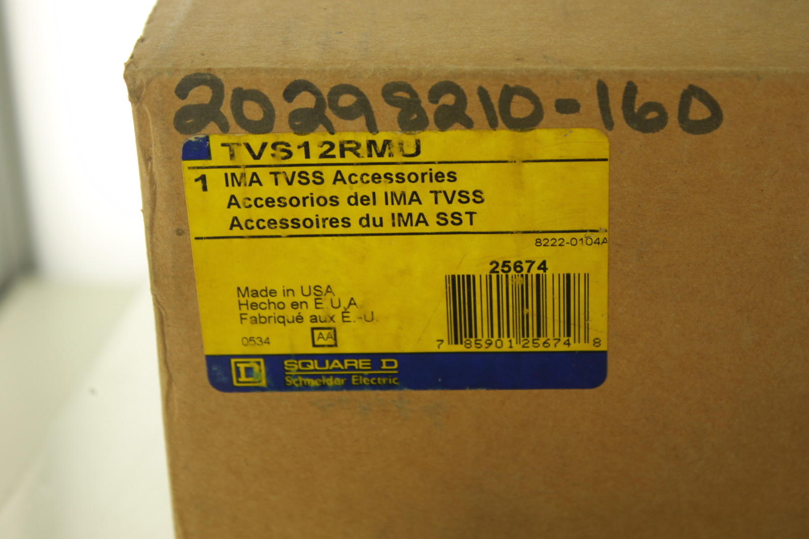 SQUARE D TVS12RMU TVSS REMOTE MONITOR NEW | eBay