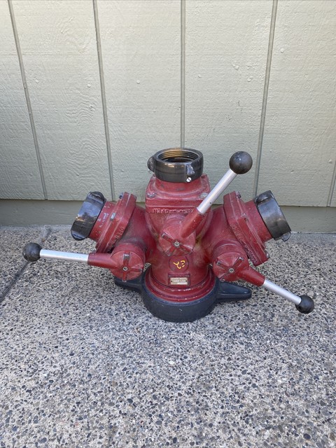 Akron Brass 2582 3 Way Hydrant Wye Valve Firefighting Equipment for ...