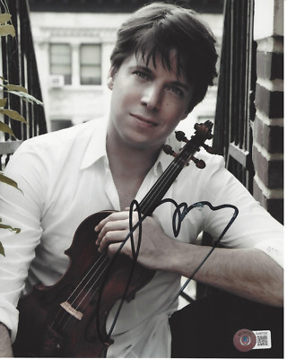 JOSHUA BELL AMERICAN VIOLINIST & CONDUCTOR SIGNED 8x10 PHOTO D BECKETT ...