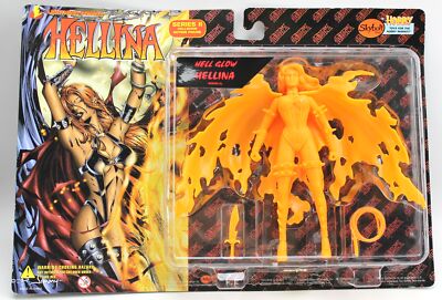Lightning Comics HELL GLOW HELLINA Hellborn Series 3 6" Action Figure Skybolt | eBay
