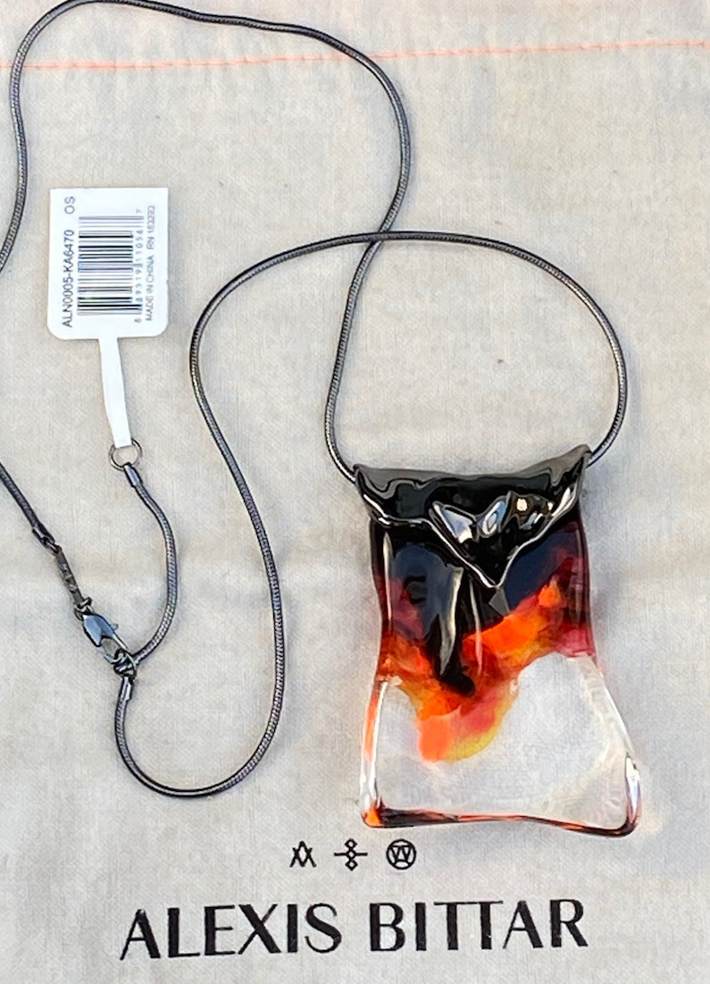 Husband Alexis Bittar Locations 100% Authentic Alexis Bittar Clear, Red ...