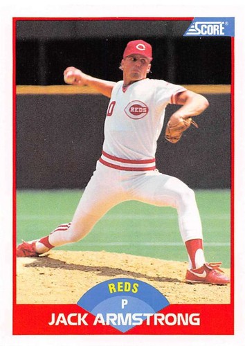 1989 Score #462 Jack Armstrong NM-MT RC Rookie Reds | eBay