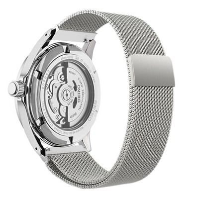 Magnetic Milanese Loop Bracelet Watch Mesh Band Strap For Seiko Diver's ...