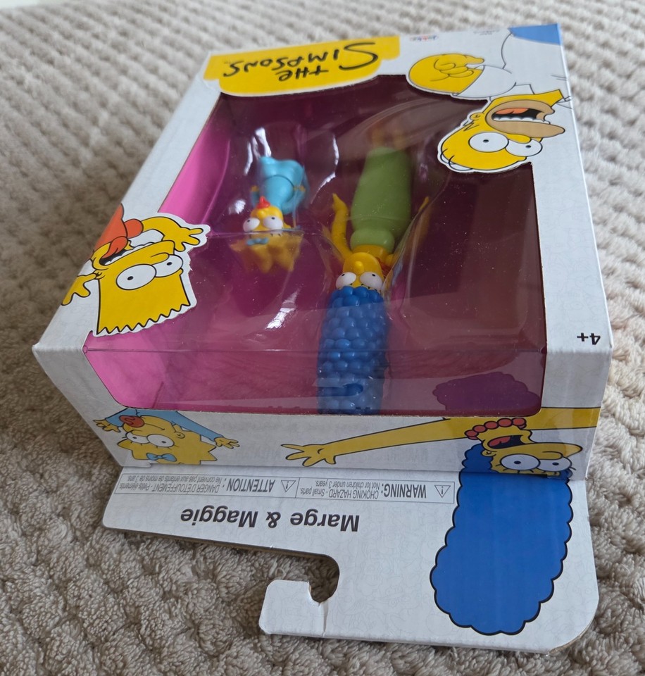 The Simpsons – Marge & Maggie Figures by JAKKS toys c2025 | eBay UK