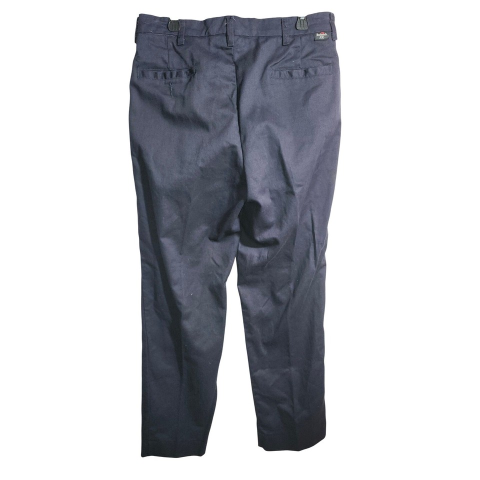 Bulwark FR Navy Blue Flame Resistant Work Pants Mens 34x30 NFPA 70E ...