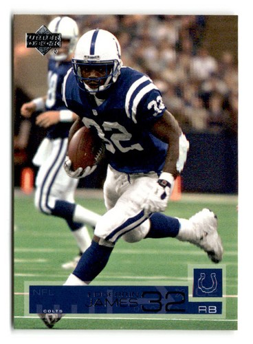 2002 Edgerrin James Upper Deck - Indianapolis Colts | eBay