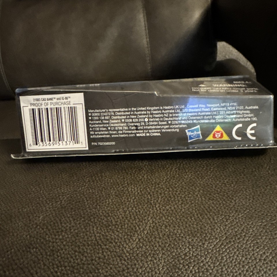 Star Wars Clone Wars Blue Box Basic Figure Two Pack Cad Bane & IG-86 ...