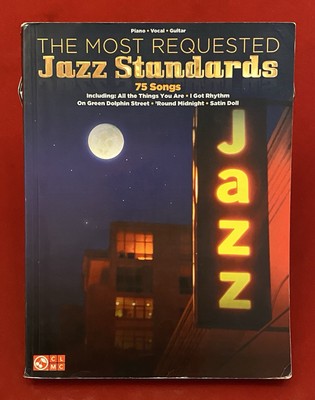 The Most Requested Jazz Standards Sheet Music Piano Vocal Guitar Book ...