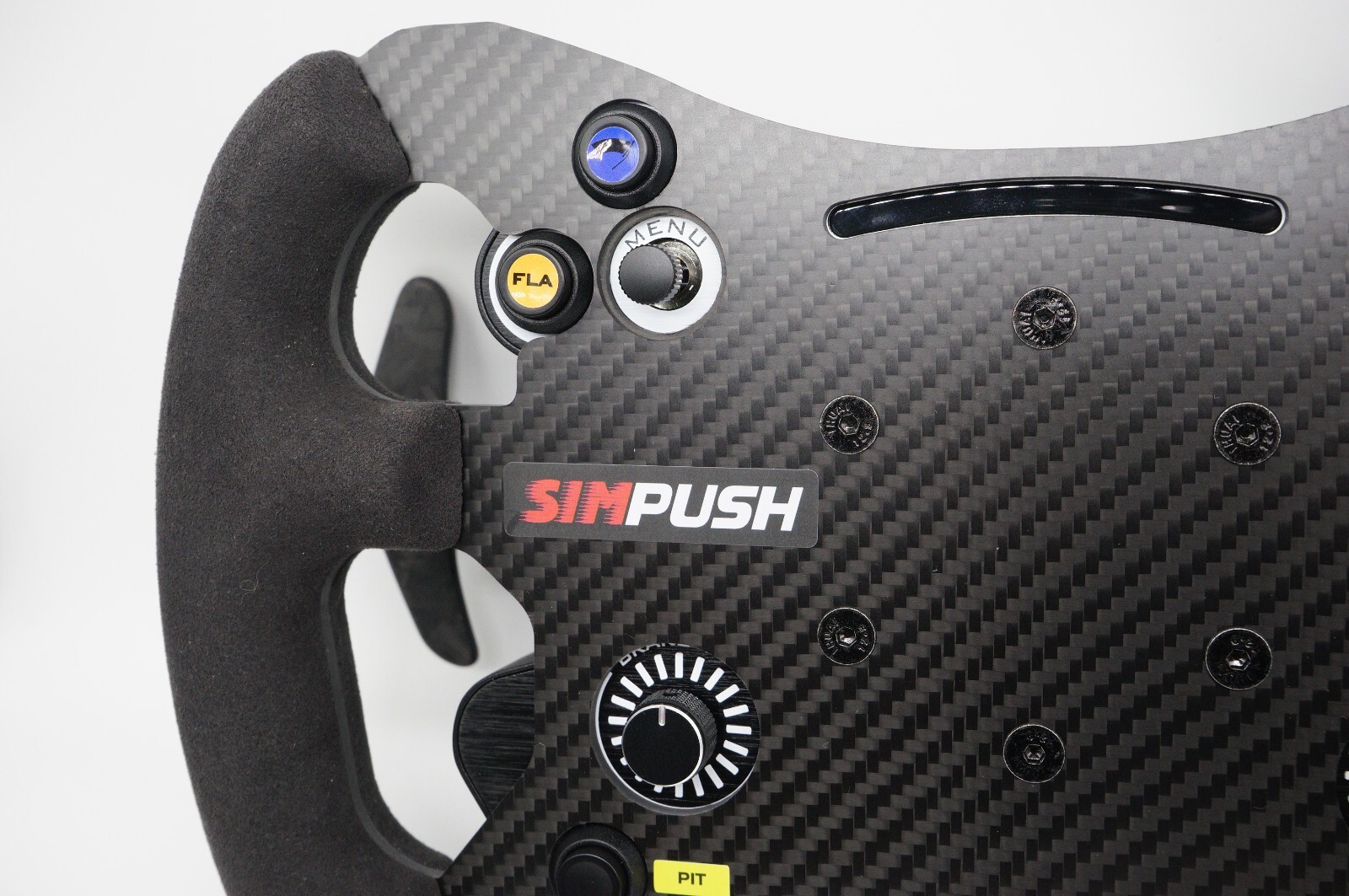 SIMPUSH MOZA CS F1 GT3 SIMRacing Carbon Fiber Sim Wheel MOD DIY | eBay
