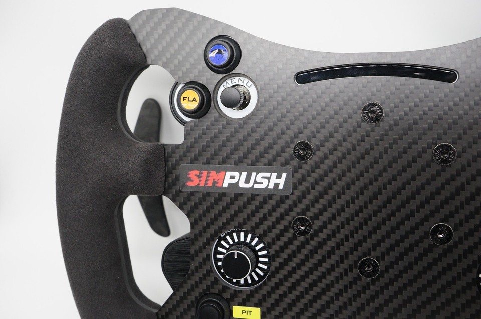 SIMPUSH MOZA CS F1 GT3 SIMRacing Carbon Fiber Sim Wheel MOD DIY | eBay