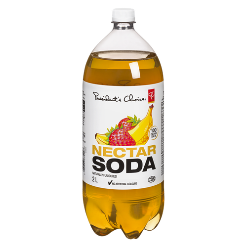 4 Bottles Of President's Choice Nectar Soda Soft Drink 2L Each -Free ...