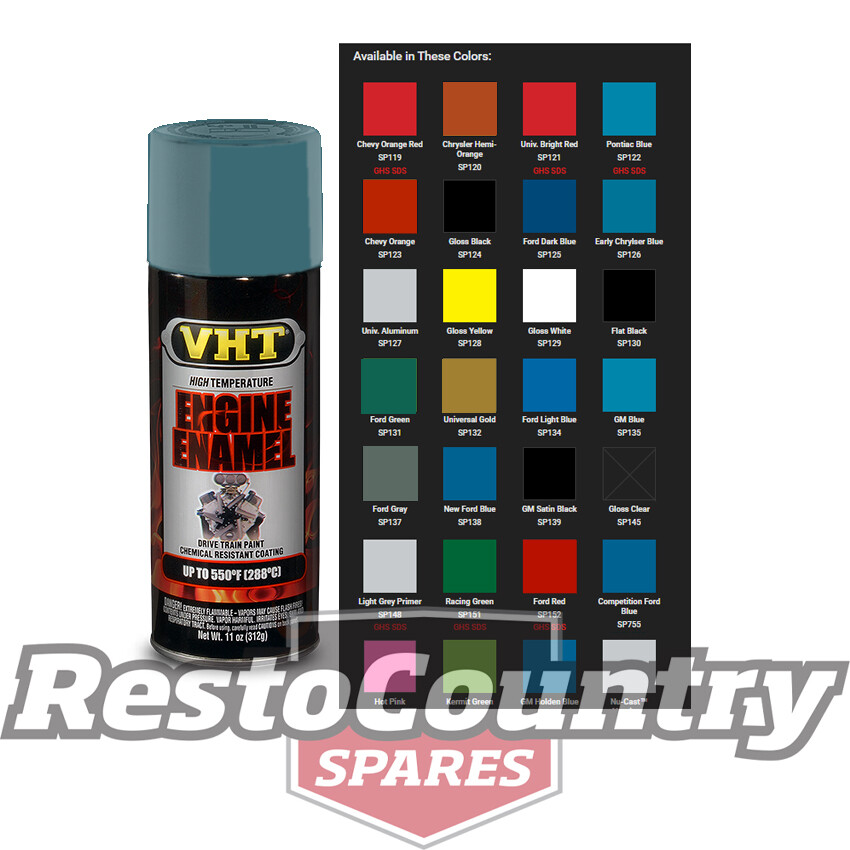 VHT High Temperature Spray Paint ENGINE ENAMEL EARLY CHRYSLER BLUE ...