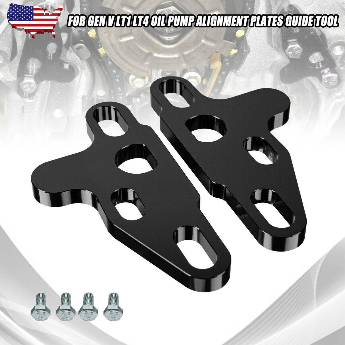 Oil Pump Alignment Plates Guide Tool Cam Swap For Gen V Lt1 Lt4 Lt5 L83 ...