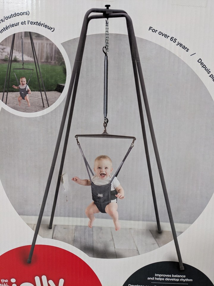 Jolly Jumper Baby Exerciser with Super Stand - Used Once, Original ...
