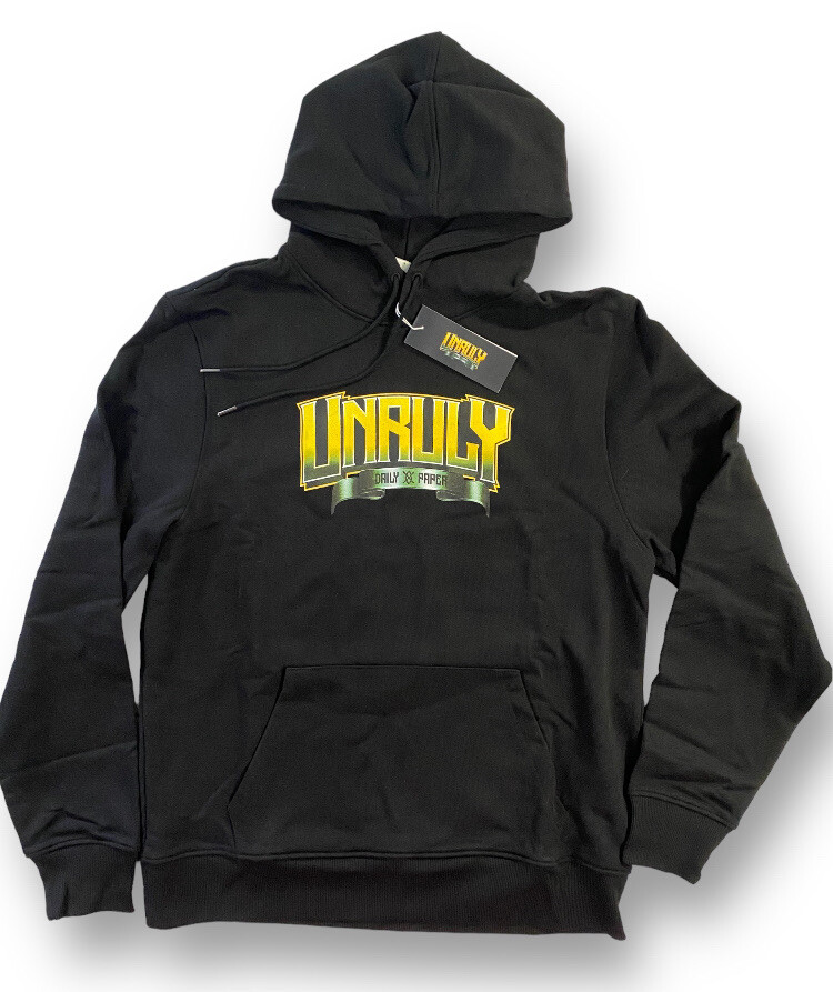 Unruly Popcaan x Daily Paper Streetwear Graphic Hoodie Jamican Dirtbike ...