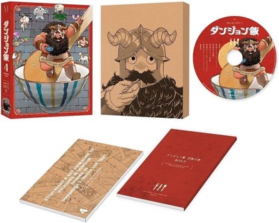 Delicious in Dungeon Meshi Blu-ray Box Vol.4 Booklet From Japan F/S | eBay