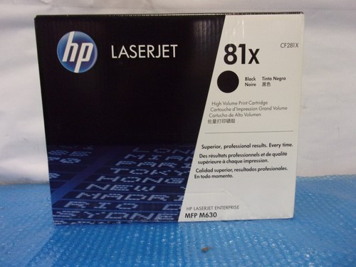 Original HP 81X Black High-yield Toner Cartridge For HP LaserJet ...