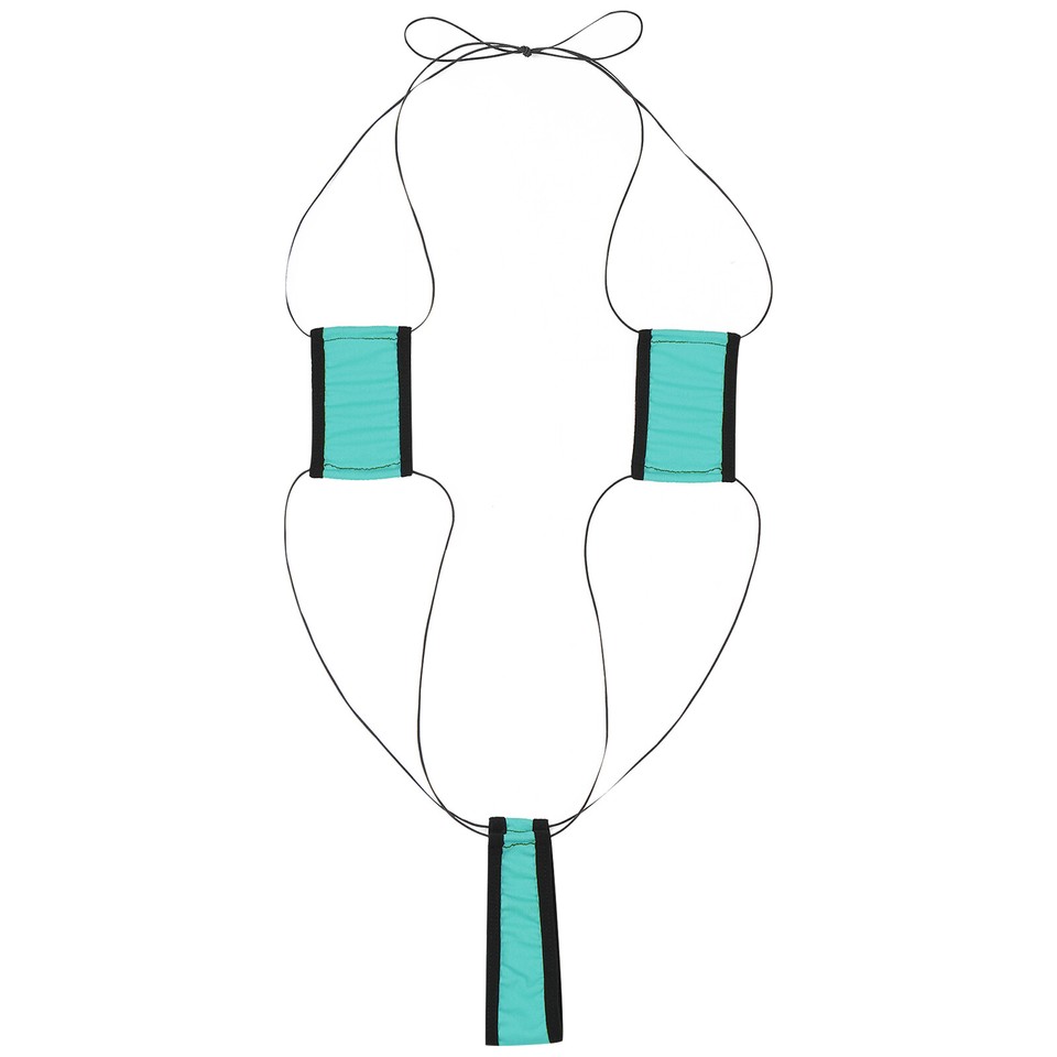 Women Extreme Micro Bikini One Piece Swimsuits Self-tie Halter ...
