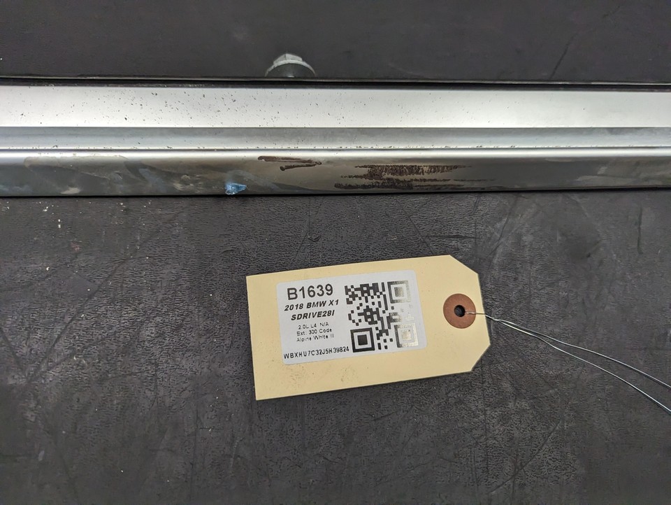 Left Roof Rack Rail 2018 BMW X1 51137356433 2016 2017 2019 2020 2021 ...