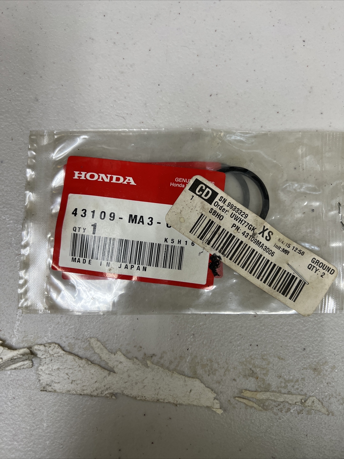 Cover Dust Caliper Ar Honda 43109-ma3-006 Cr 125 CB CBX CBR Cn | eBay