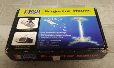 Rite Mounts PMS-Series Projector Mount with Hardware Mounting | eBay