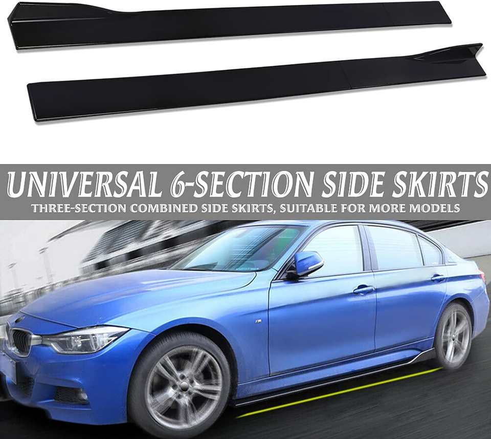 Front Bumper Spoiler Splitter Body Kit Side Skirt For Mini Cooper R56 ...