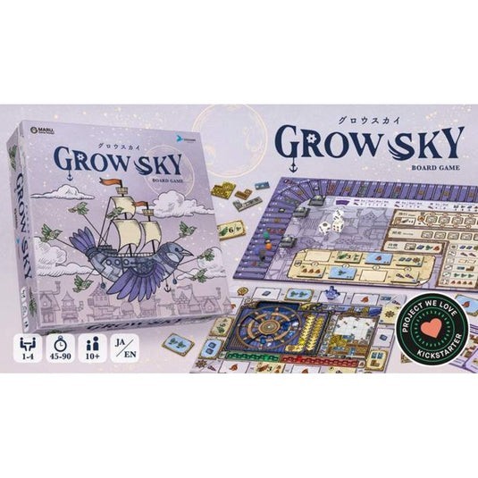 Grow Sky - Board Game, 1-4 Players, 45-90 Minutes, Ages 10+, An Engine ...