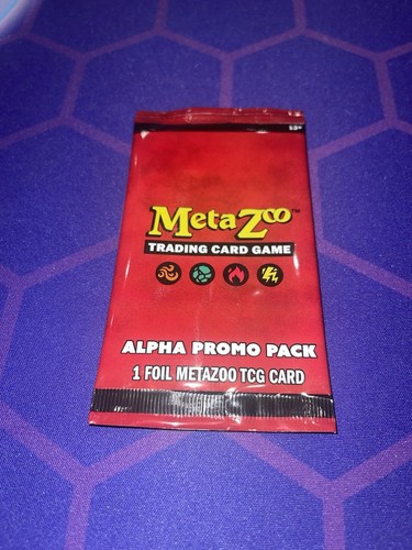 2025 MetaZoo Base Set ALPHA PROMO PACK - 1 Foil MetaZoo TCG Card - New ...