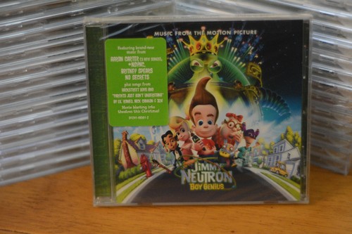 Jimmy Neutron Boy Genius CD Soundtrack 2001 Aaron Carter Ramones Sealed ...