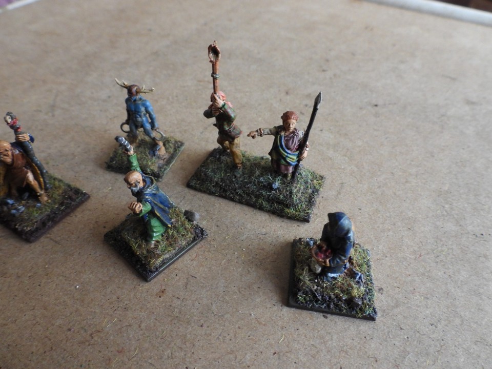 28mm Hail Caesar painted metal wargaming figures Ancient Britons Boudica &Druids | eBay UK